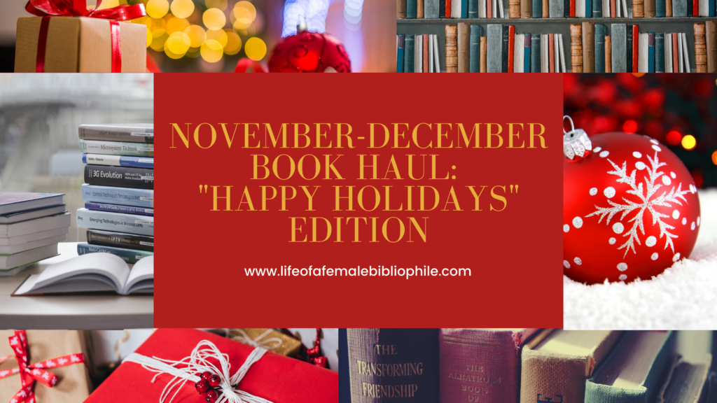 November-December Book Haul: “Happy Holidays” Edition – Life of a ...
